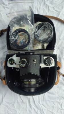 ⭐Excellent KIEV-60 Medium Format TTL Russian Camera with Volna-3 2.8/80 ...