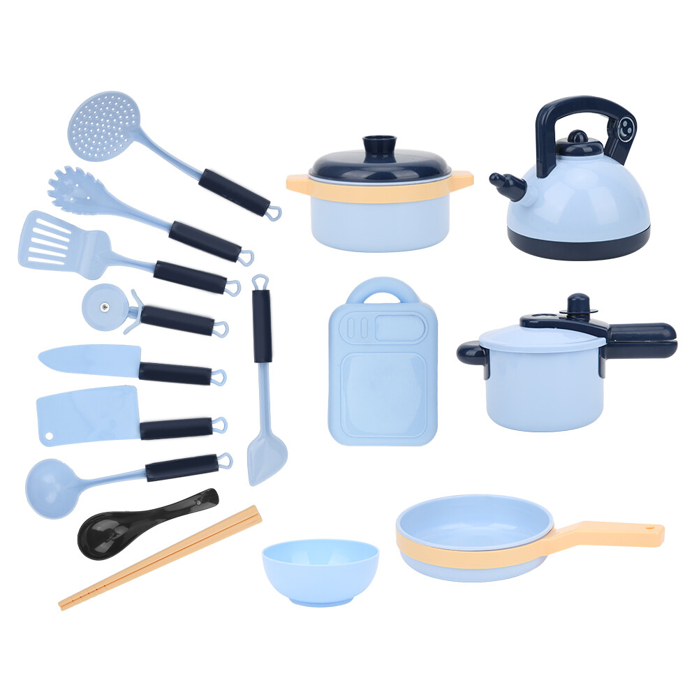 Pretend Play Cooking Set Educational Children Kid Kitchen Accessories ...