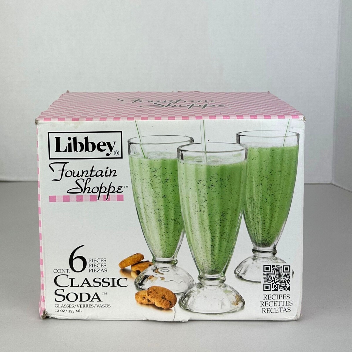 Libby Milkshake Glasses