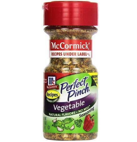 McCormick Perfect Pinch Vegetable Seasoning - 2.75 oz for sale online ...