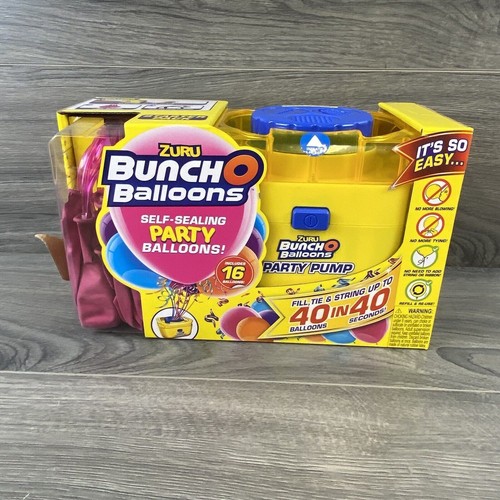 Zuru BunchO Balloons Party Balloon Electric Air Pump Starter Pack16 ...