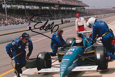 Eddie Cheever Hand Signed 12x8 Photo Indy 500 Legend 1. | eBay