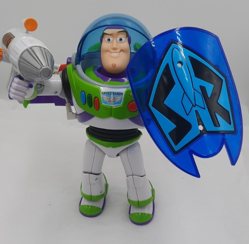 Toy Story Buzz Lightyear Power Blaster 12" Action Figure Complete ...