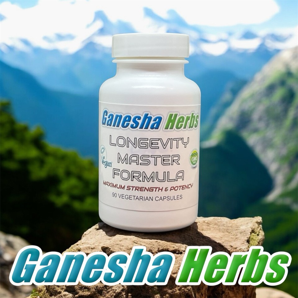 LONGEVITY MASTER ADAPTOGEN FORMULA 24 SUPER TONIC HERBS! 90 CAPSULES!!! | eBay