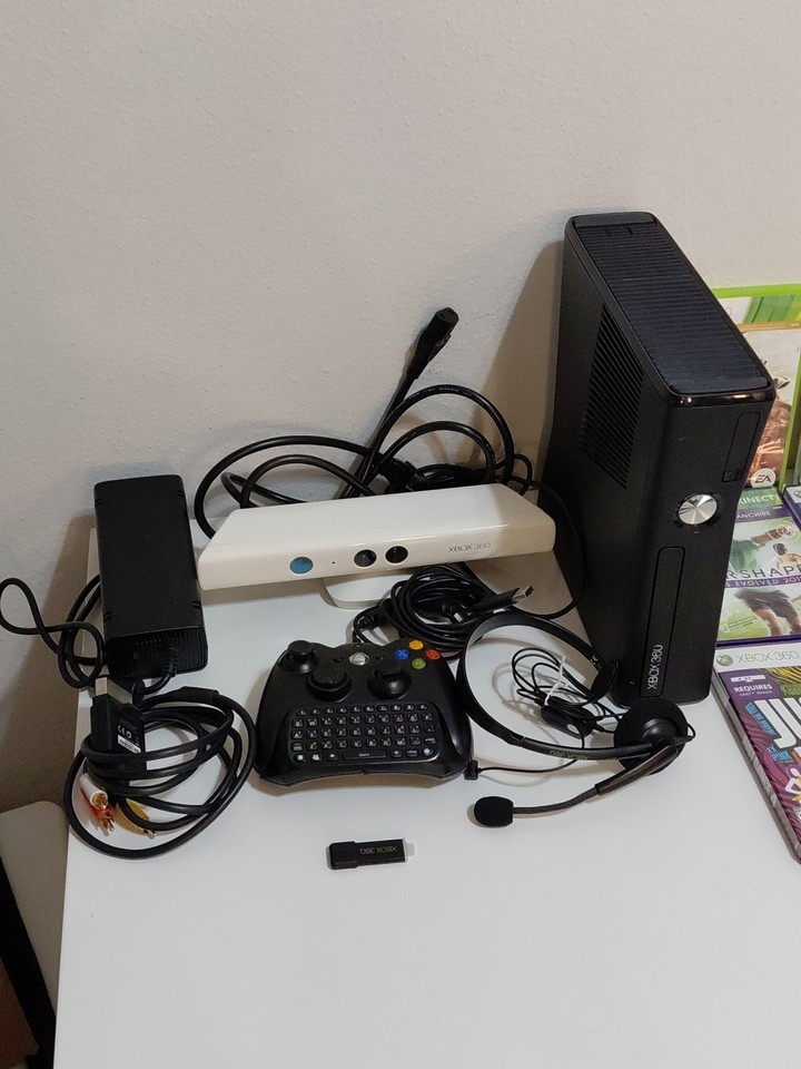 xbox 360 Console/Kinect ( ERROR CODE 0032 ) PLUS 6 GAMES | eBay