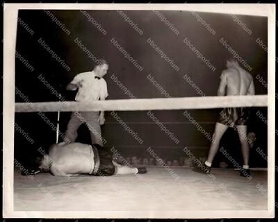 Joe Louis Abe Simon 1941 Boxing 7" x 9" Original Vintage Photograph ...