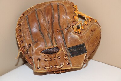 VINTAGE 1940s AL LOPEZ HOF MACGREGOR G175 MODEL BASEBALL CATCHERS MITT ...