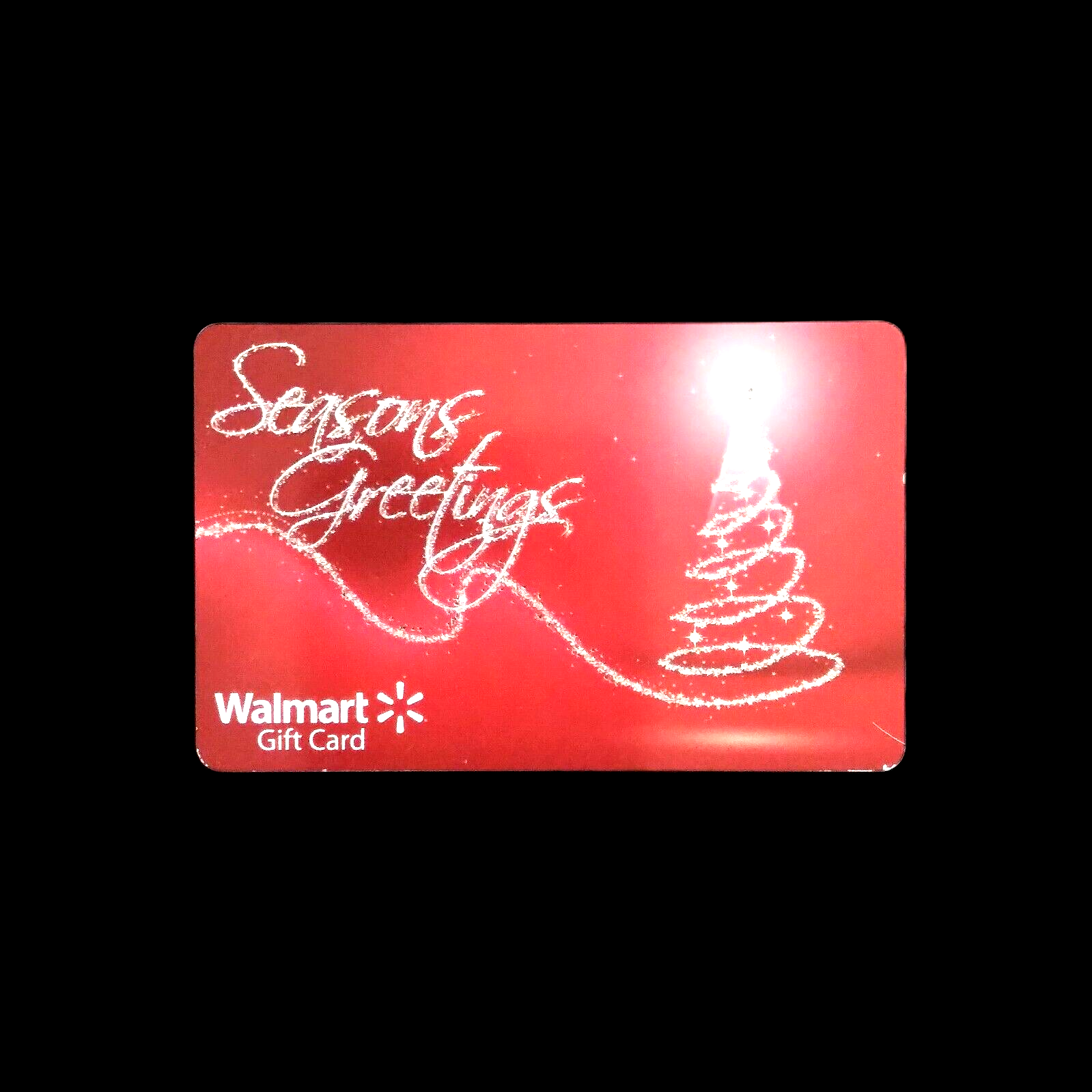 Walmart Season's Greetings Spiral Tree NEW COLLECTIBLE GIFT CARD NO ...