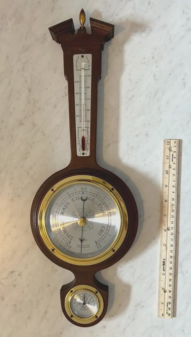 Vintage Taylor Barometer Weather Station Made in USA | eBay