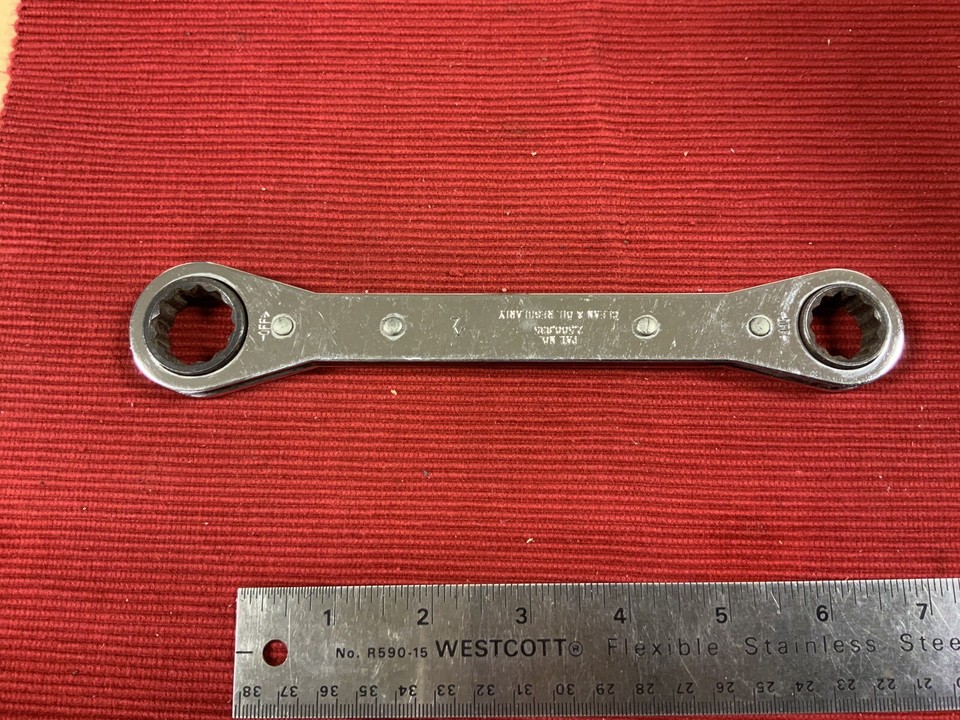 PROTO 1196A DOUBLE BOX RATCHETING WRENCH 5/8" X 3/4" - 12 POINT | eBay