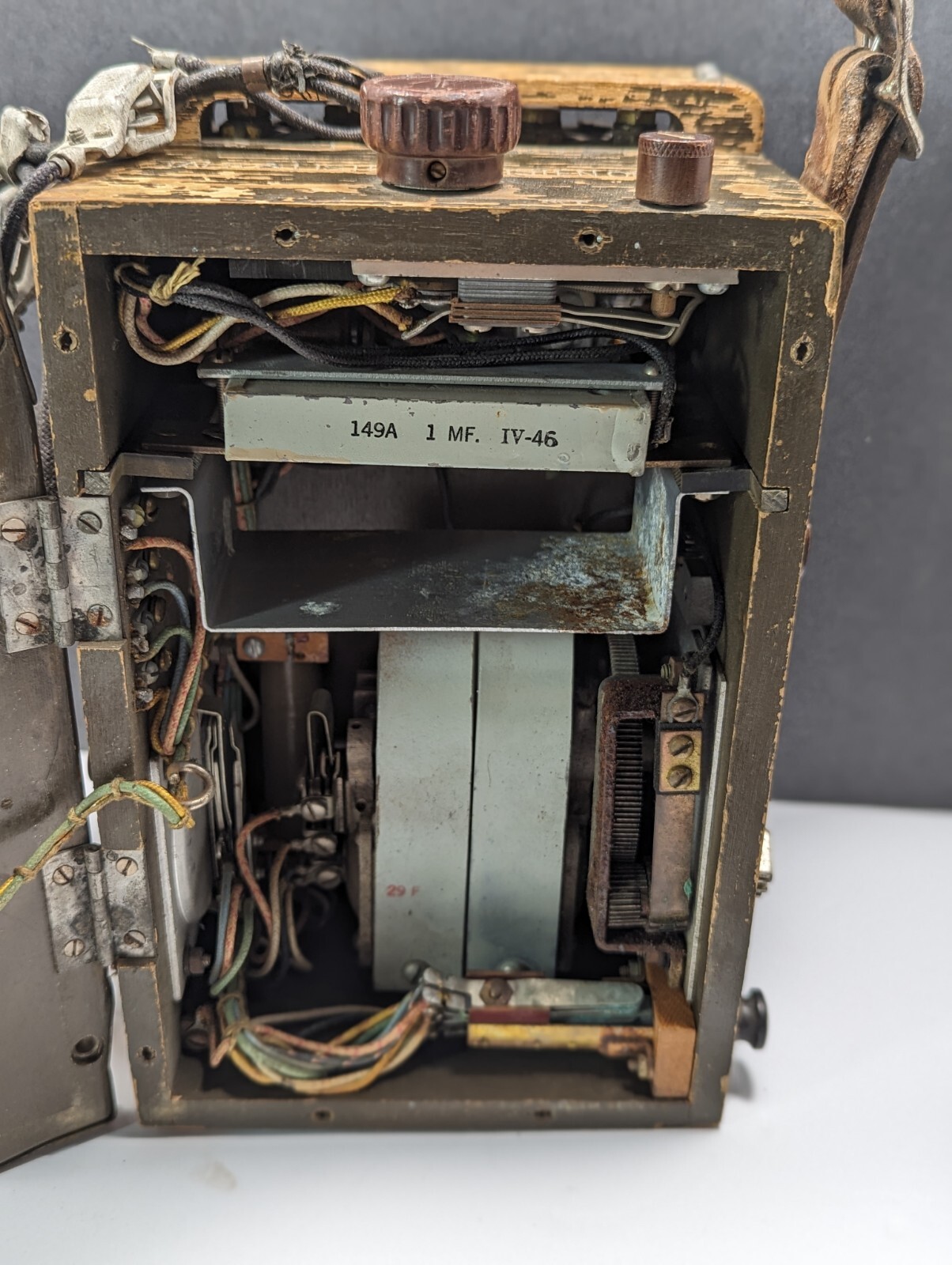 ORIGINAL WW1 WESTERN ELECTRIC MODEL D 86418 FIELD TELEPHONE W ...