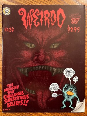 Weirdo #24 1988 First Print Robert Crumb Underground Comic Last Gasp NM ...