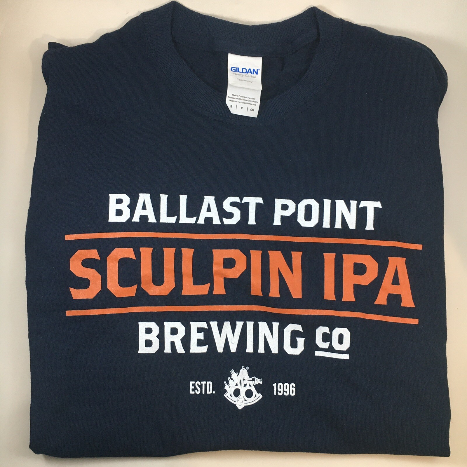 Men’s T-Shirt Size Small—Ballast Point Brewing Co Sculpin IPA (Dark ...