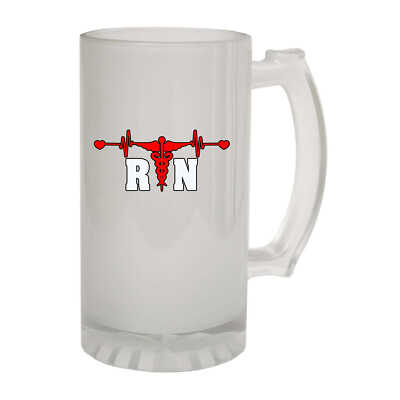 Rn Registered Nurse Heartbeat Pulse - Novelty Gift Gifts Funny Glass ...