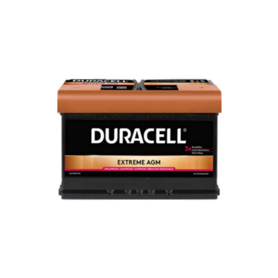 Batterie Duracell DE70 AGM 12v 70ah 720A L3D X3D | eBay