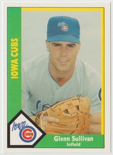 1990 Iowa Cubs CMC Baseball #15 Glenn Sullivan | eBay