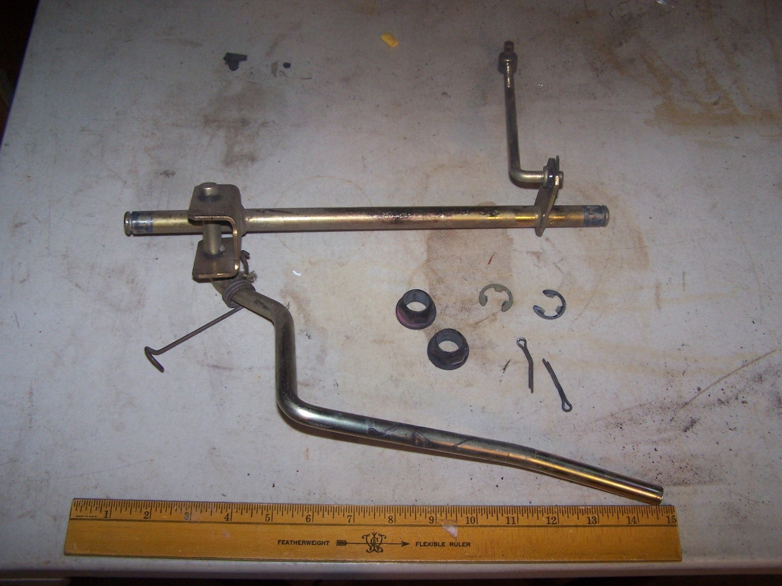 MTD WHITE 46" Riding Lawn Mower - Speed Control Lever Assembly | eBay