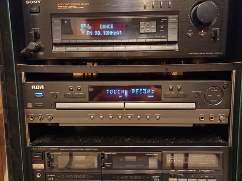 RCA CDRW121 Dual CD Digital Audio Cd-r Cd-rw Rewriter Recorder for sale ...