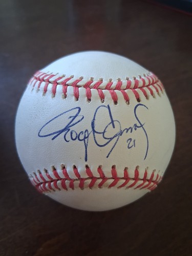 Roger Clemens 21 Autographed Signed Baseball MLB | eBay