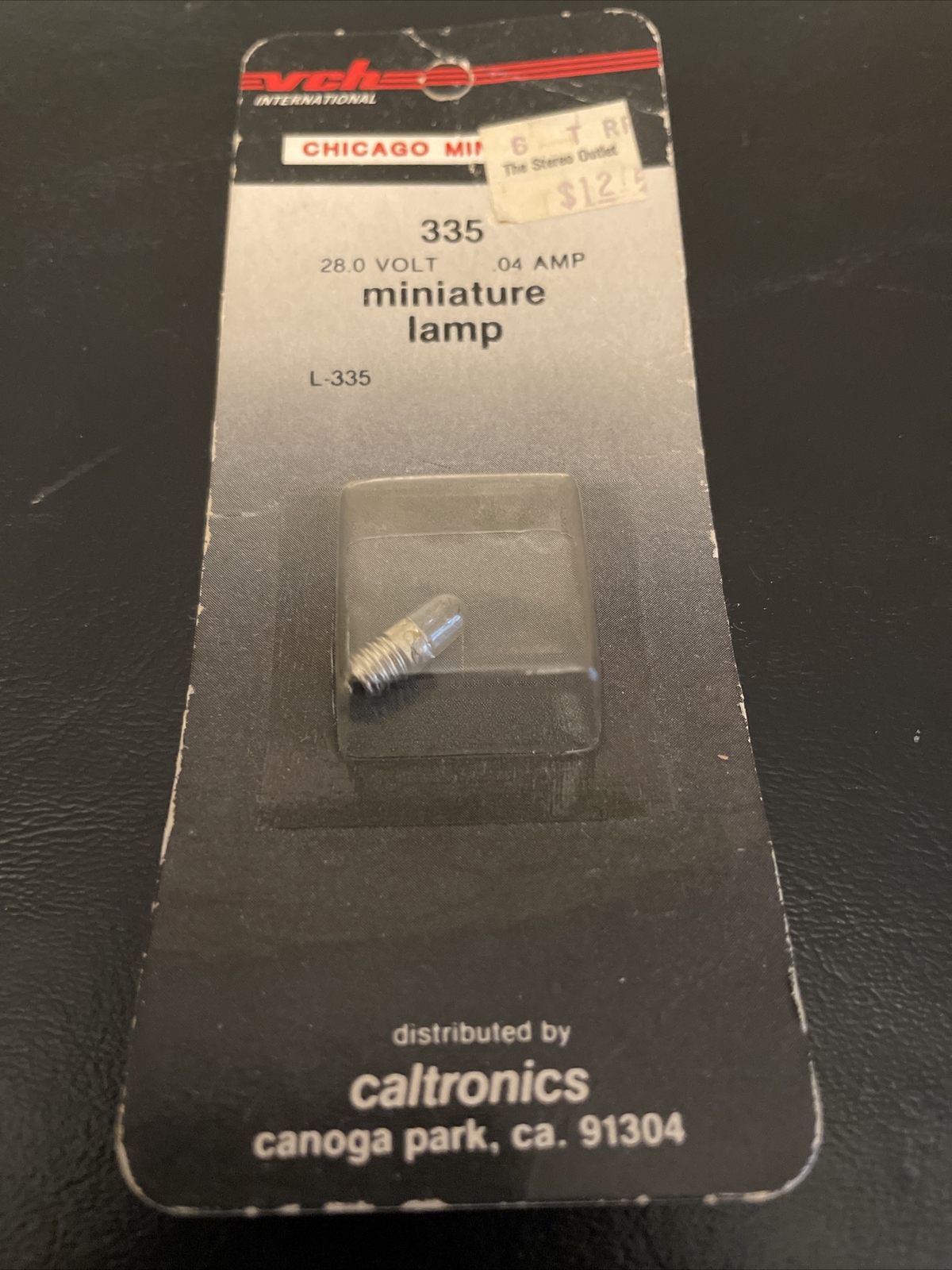 CHICAGO MINI # GI 335 SCREW TYPE LAMP BULBS 28 V, .04 AMP | eBay