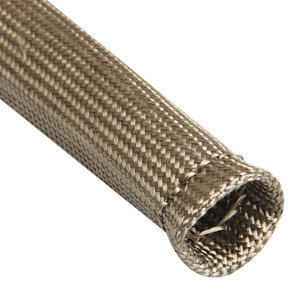 8PCS Titanium Spark Plug Wire Heat Shield Boots Protector for SBC BBC ...