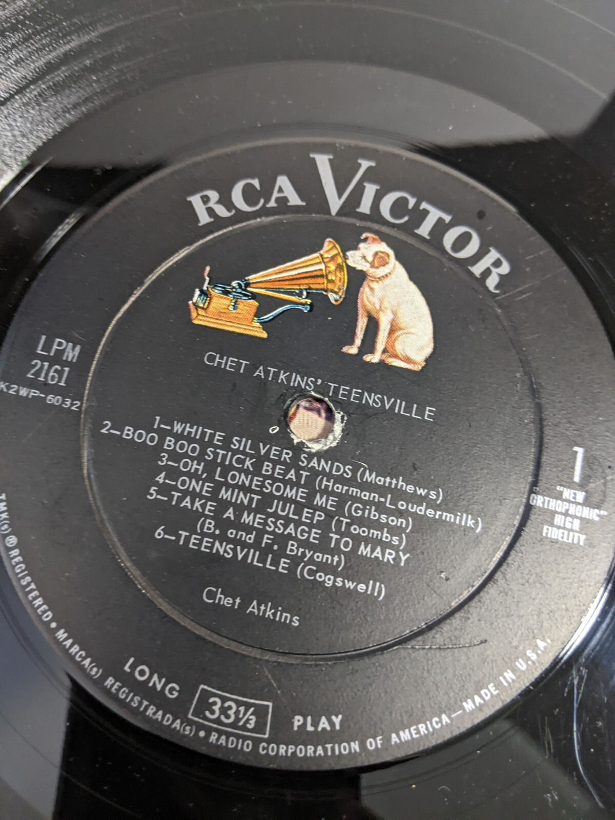 33 LP - Chet Atkins' - "Teensville" RCA Victor | eBay