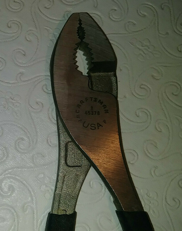 Craftsman Pliers Western Forge WF Arc Slip Joint Needle Nose 4 pcs ...