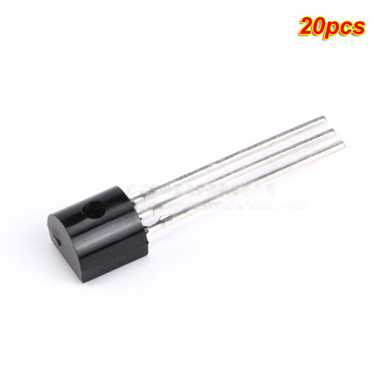 20pcs DIP Transistors SS8050 TO-92 NPN 25V/1.5A transistor Copper feet ...