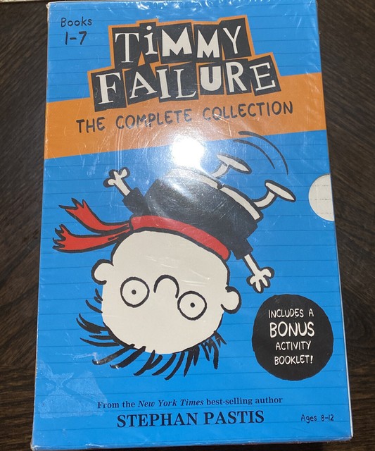 Timmy Failure The Complete 7 Book Collection Bonus Booklet for sale ...