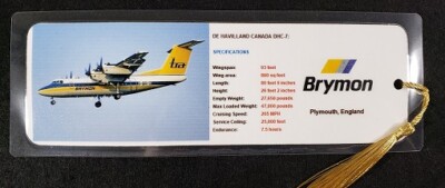 Commercial Aircraft 1970s Bookmark - Hand Made - Choose Aircraft - 5 ml ...