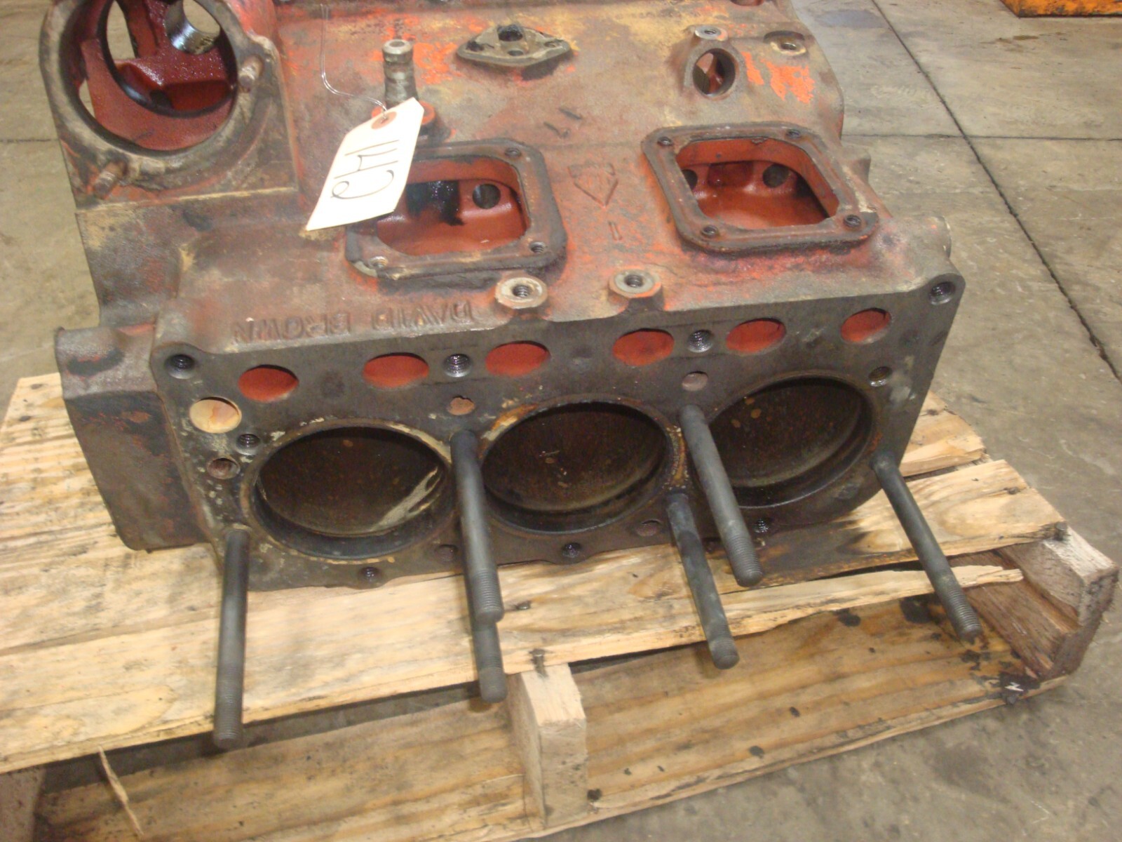 1977 Case David Brown 885 Tractor Engine Block K927071F | eBay