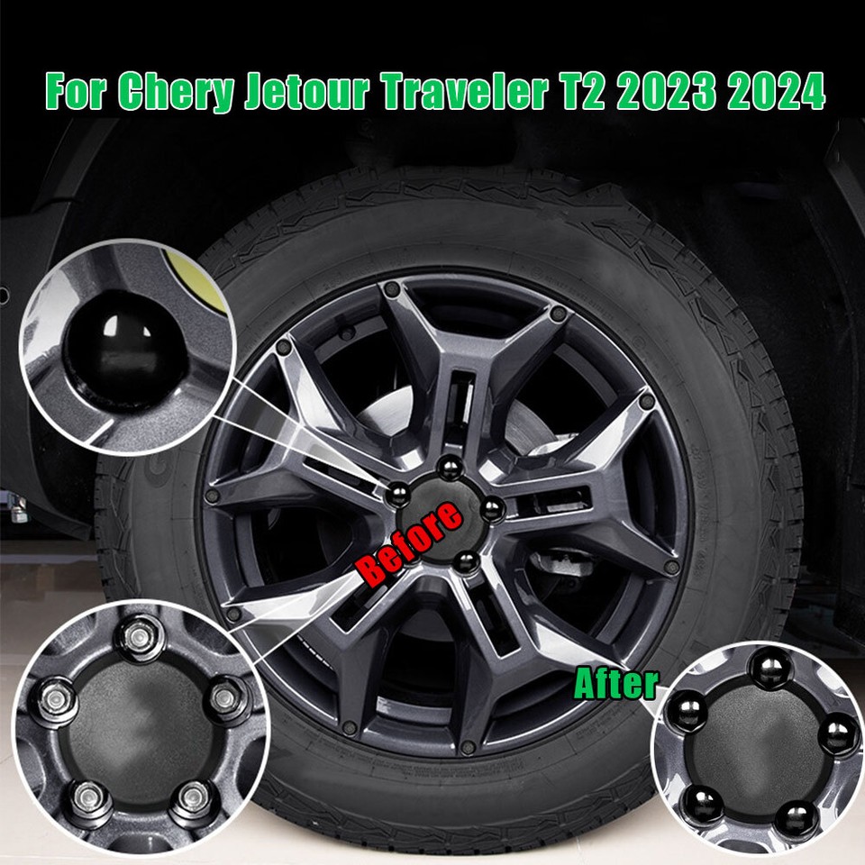 Rim Wheel Disc Plug Cap Covers Tire Screw For Chery Jetour Traveler T2 ...