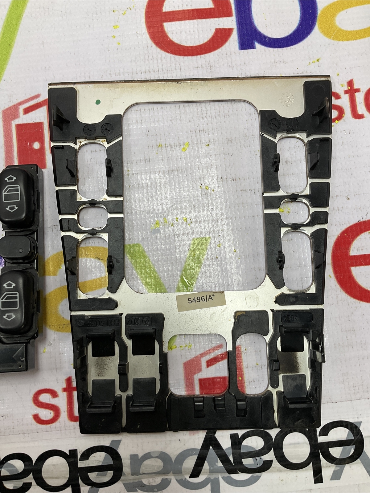 1998-02 MERCEDES-BENZ C CLASS W202 GEAR SHIFTER BEZEL TRIM WOOD ...