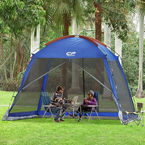 Screen House 10 x 10 Ft Screened Mesh Net Wall Canopy Tent Screen ...