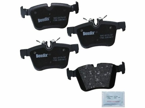For 2015-2020 Mercedes C300 Brake Pad Set Rear Bendix 63227QW 2016 2017 ...