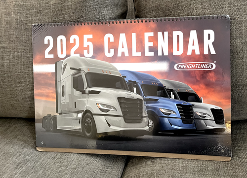 Freightliner Trucks 12 Month 2025 Wall Calendar! Big Rigs & Dump Trucks ...
