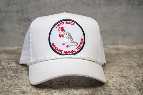Funny Fight Back Against Animal Testing SnapBack Rope Hat | eBay
