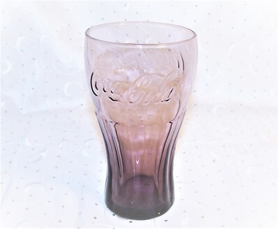 Vintage Libbey Purple Coca Cola Coke Glass Tumblers 16 oz | eBay