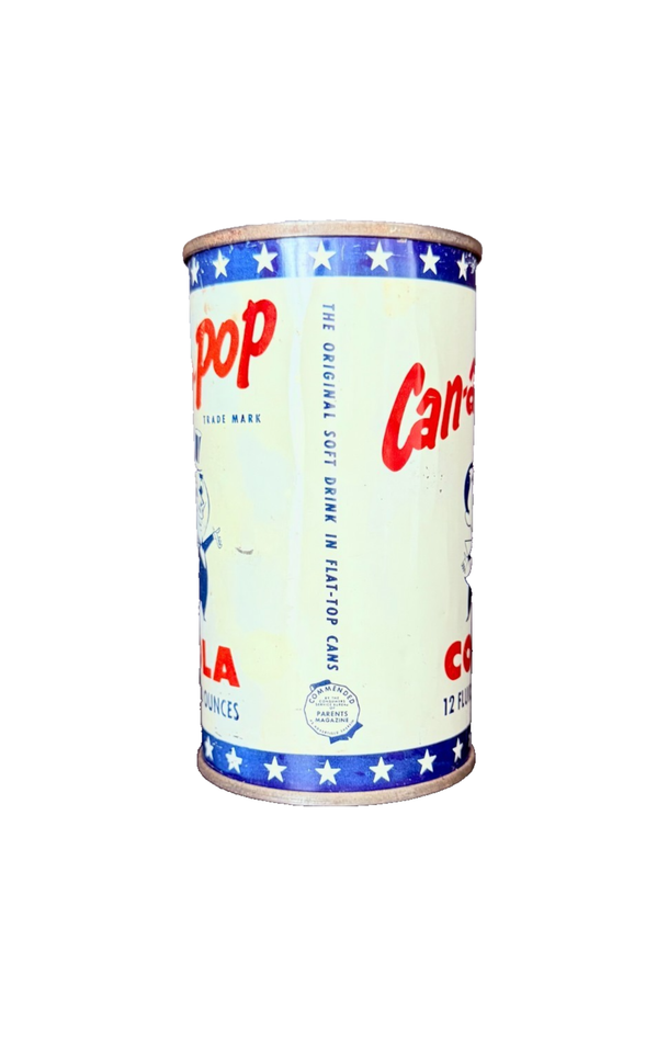 Can-a-Pop Cola Soda Can 1954 Flat Top Pre Zip | eBay