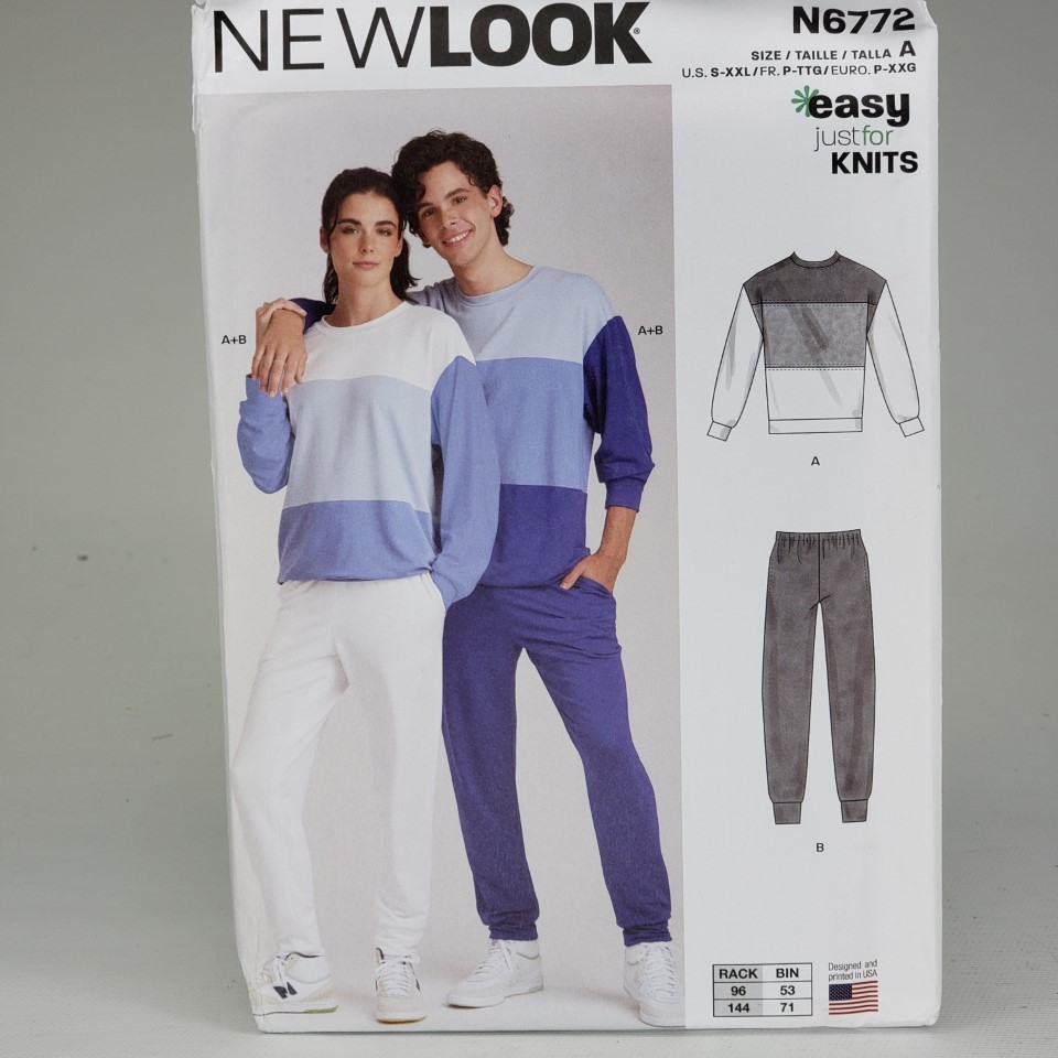UNCUT! U-PICK Sewing Patterns Activewear Unisex Women Men Simplicity ...