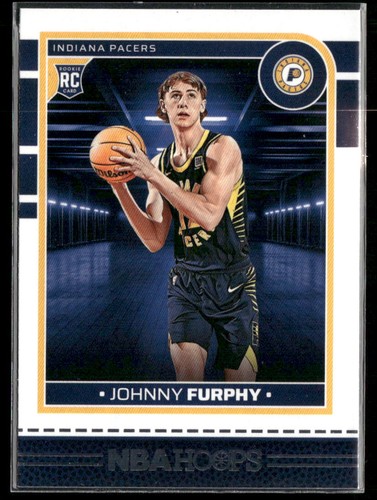 2024-25 Hoops Johnny Furphy RC #265 Indiana Pacers | eBay