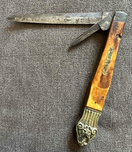 OLD ANTIQUE EYRE WARD & CO SHEAF WORKS SHEFFILED DIRK KNIFE c 1850 FOR ...