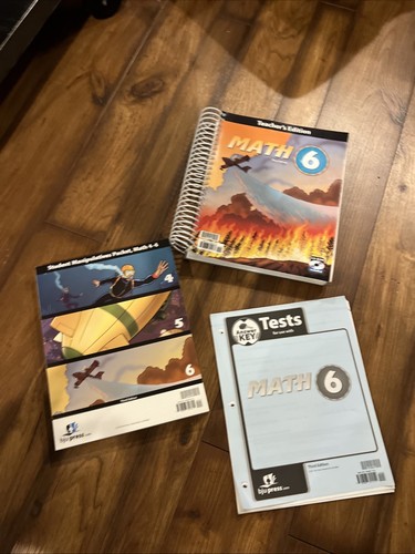 Bju Math 6 Third Edition | eBay