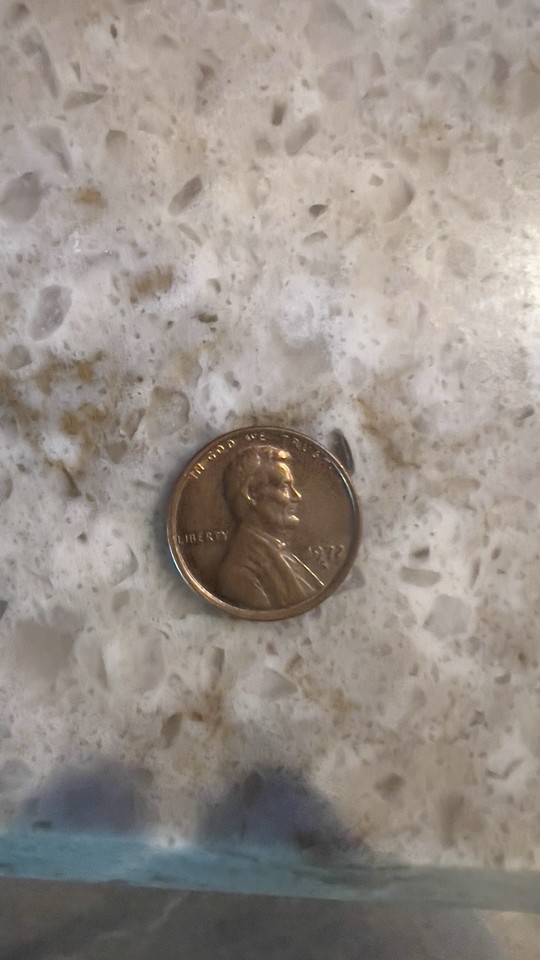 1972 S Penny,the S Mint Mark Is Double Stamped As Well As The E On The ...