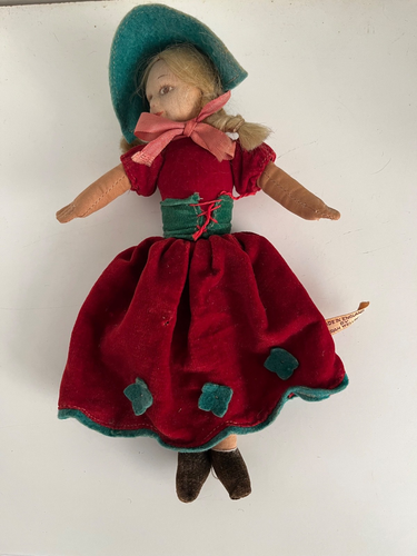 Antique Vintage Norah Wellings Little Pixie People Doll W/ Label C.1936 ...