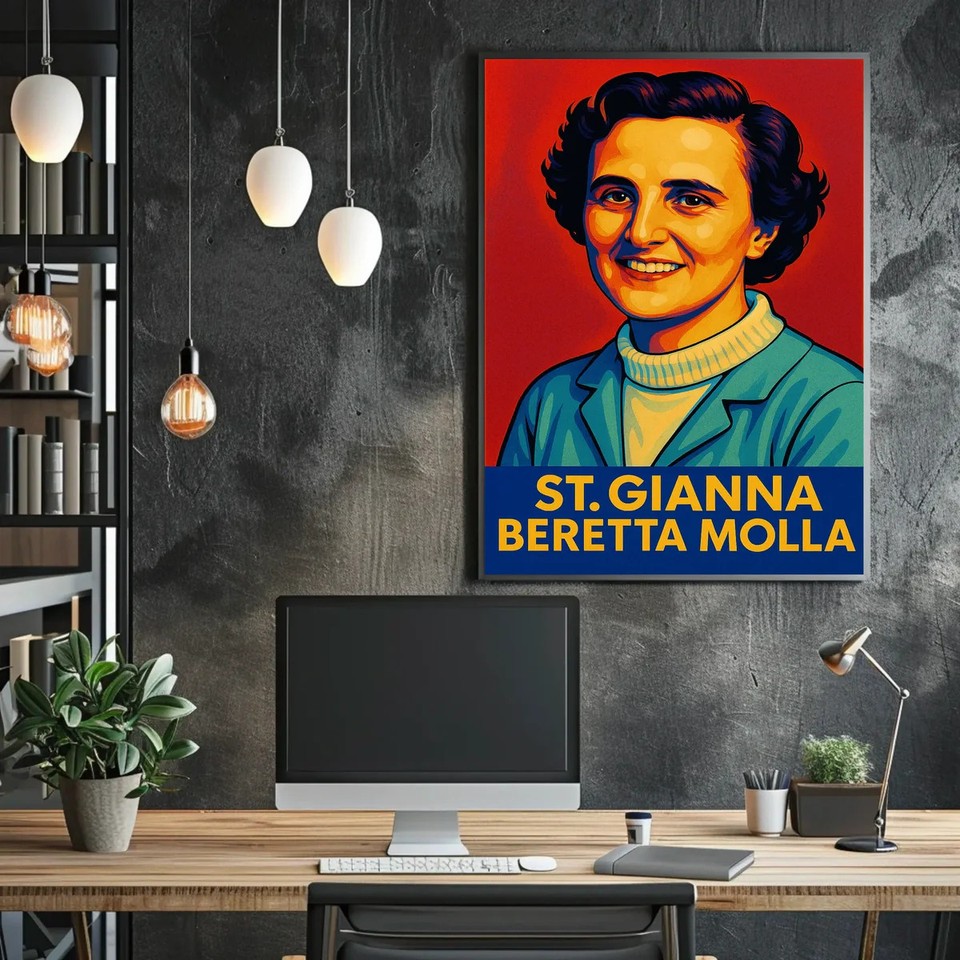 St. Gianna Beretta Molla Poster | eBay