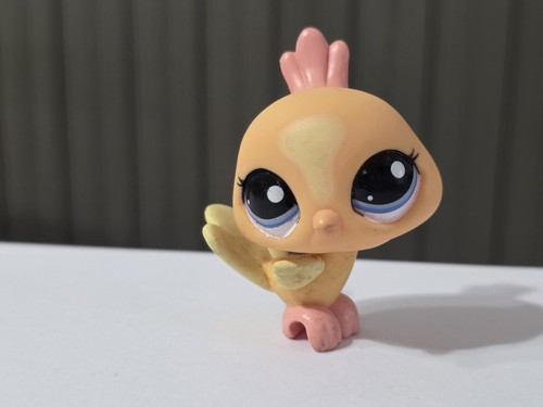 PEACOCK BIRD #1893 - Authentic Littlest Pet Shop - Hasbro LPS Yellow ...