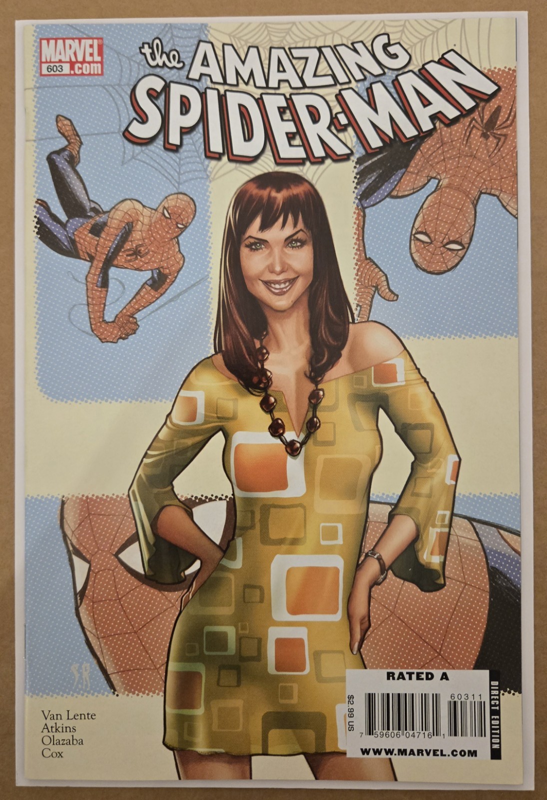 🔥 Amazing Spider-Man #601 #602 #603 #604 #605 LOT J. Scott Campbell -NO ...