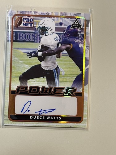2021 Leaf Pro Set Power Deuce Watts RC Rookie Auto | eBay