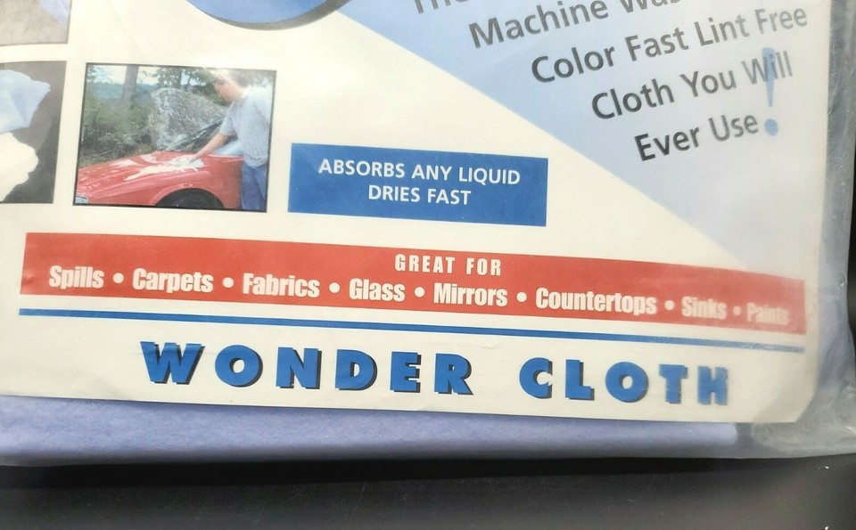Wonder Cloth Towel Auto/Marine/Mirrors Drying Cloth Super Absorbent ...